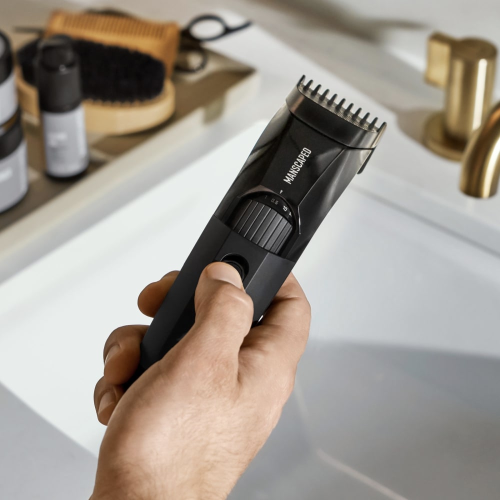Beard Trimmer Attachment for Men | The Beard Hedger® Extended-Length ...