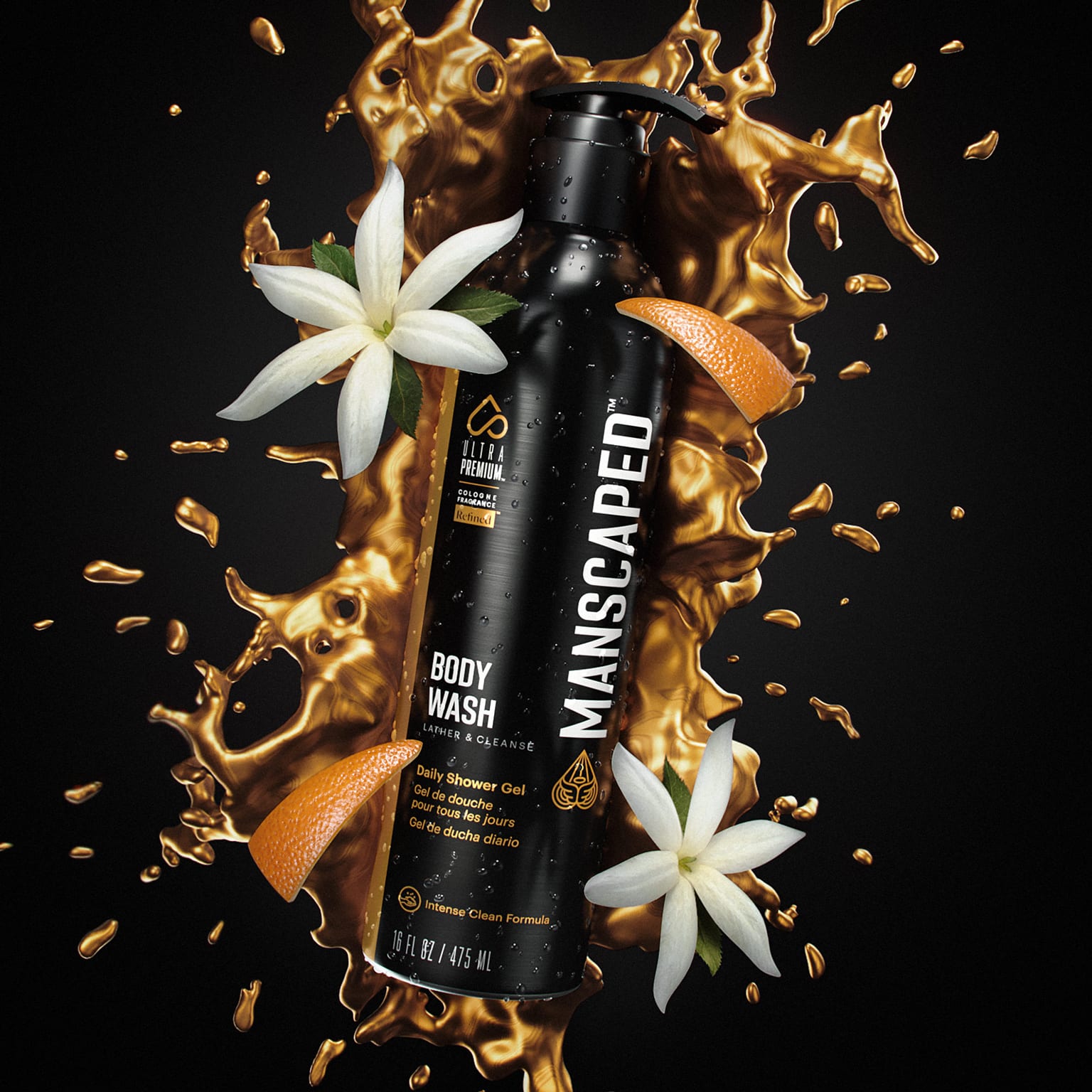 Body Wash & Shower Gel for Men (Cologne Infused) | MANSCAPED US