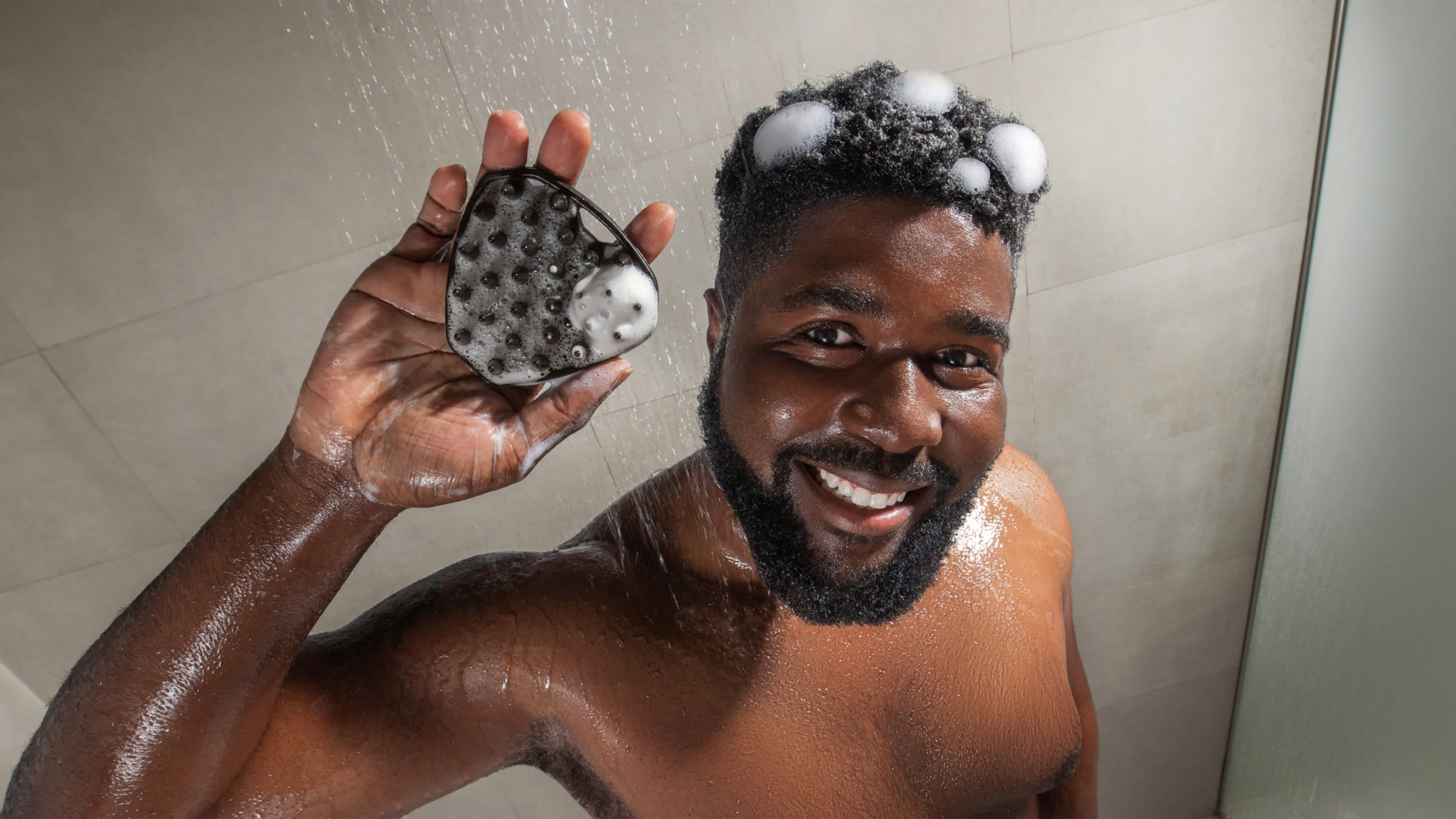 The Buffer Trio Bundle | Scalp, Face & Body Buffers | MANSCAPED US