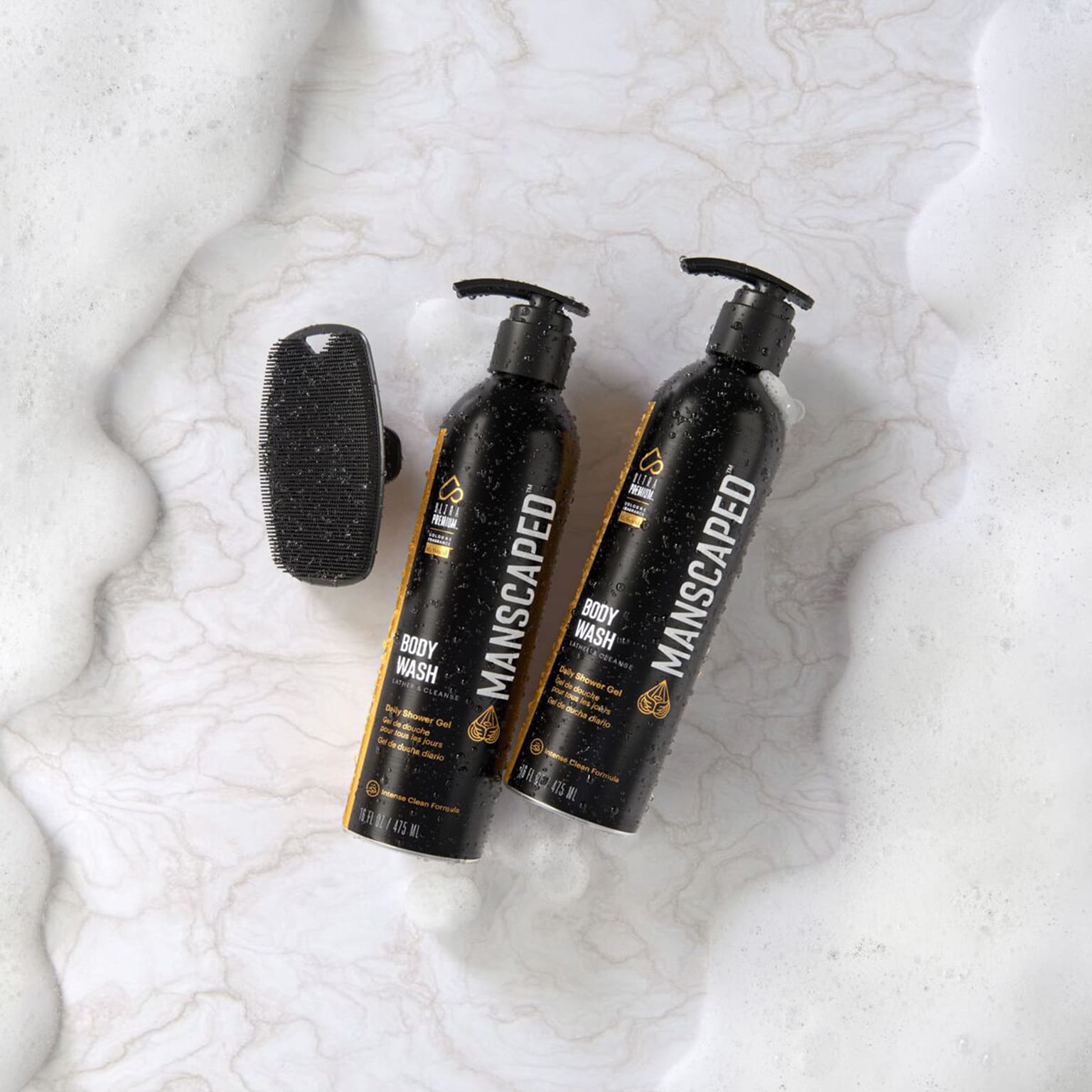 Men's Shower Kit | The Body Buffer + Body Wash | MANSCAPED US